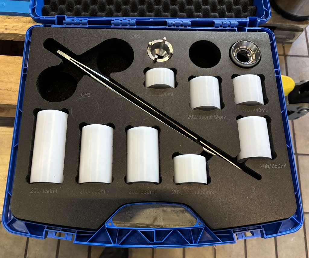 Format parts for cans from 150ml to 500ml | Hygentile